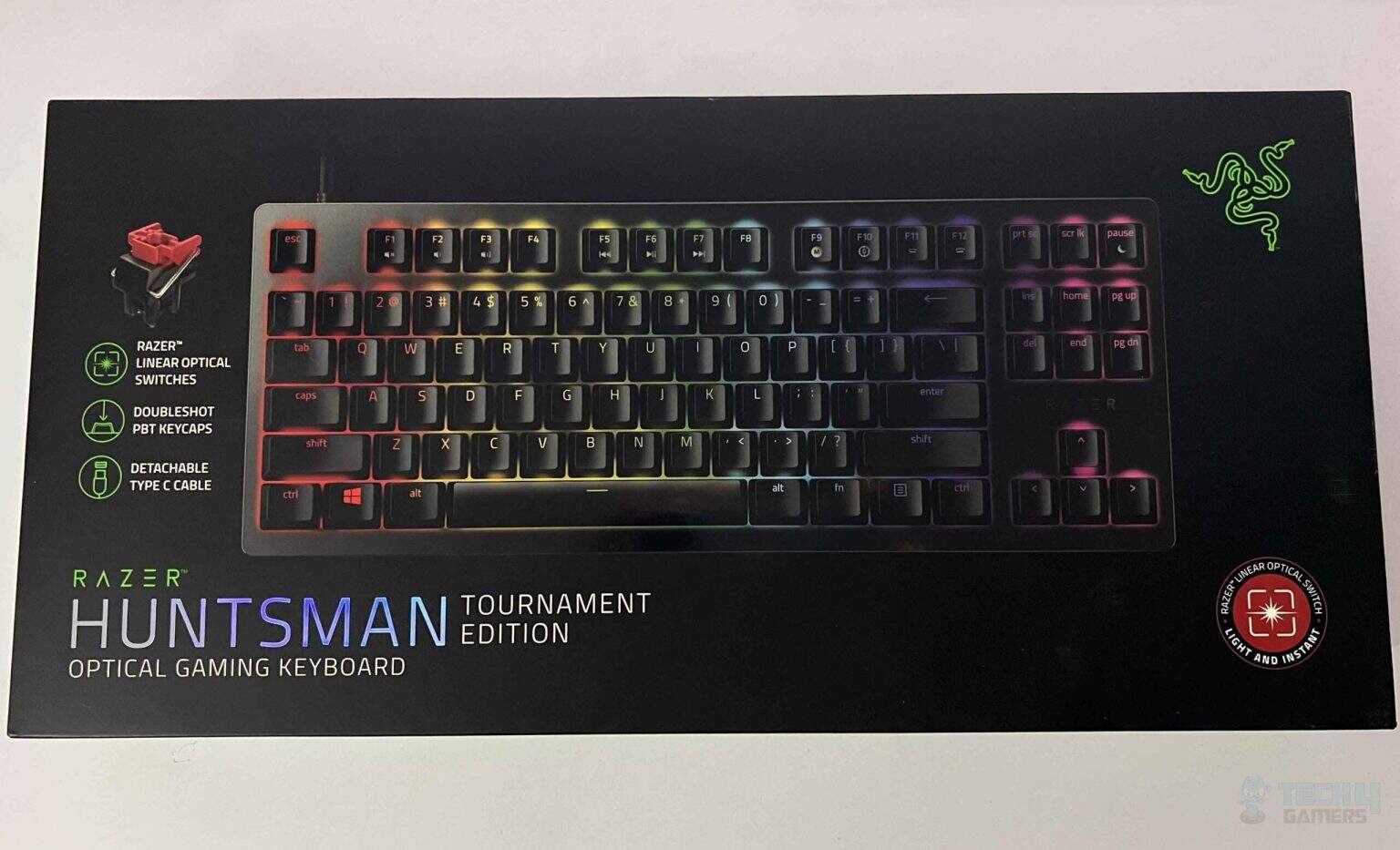 Razer Huntsman TE Gaming Keyboard Review