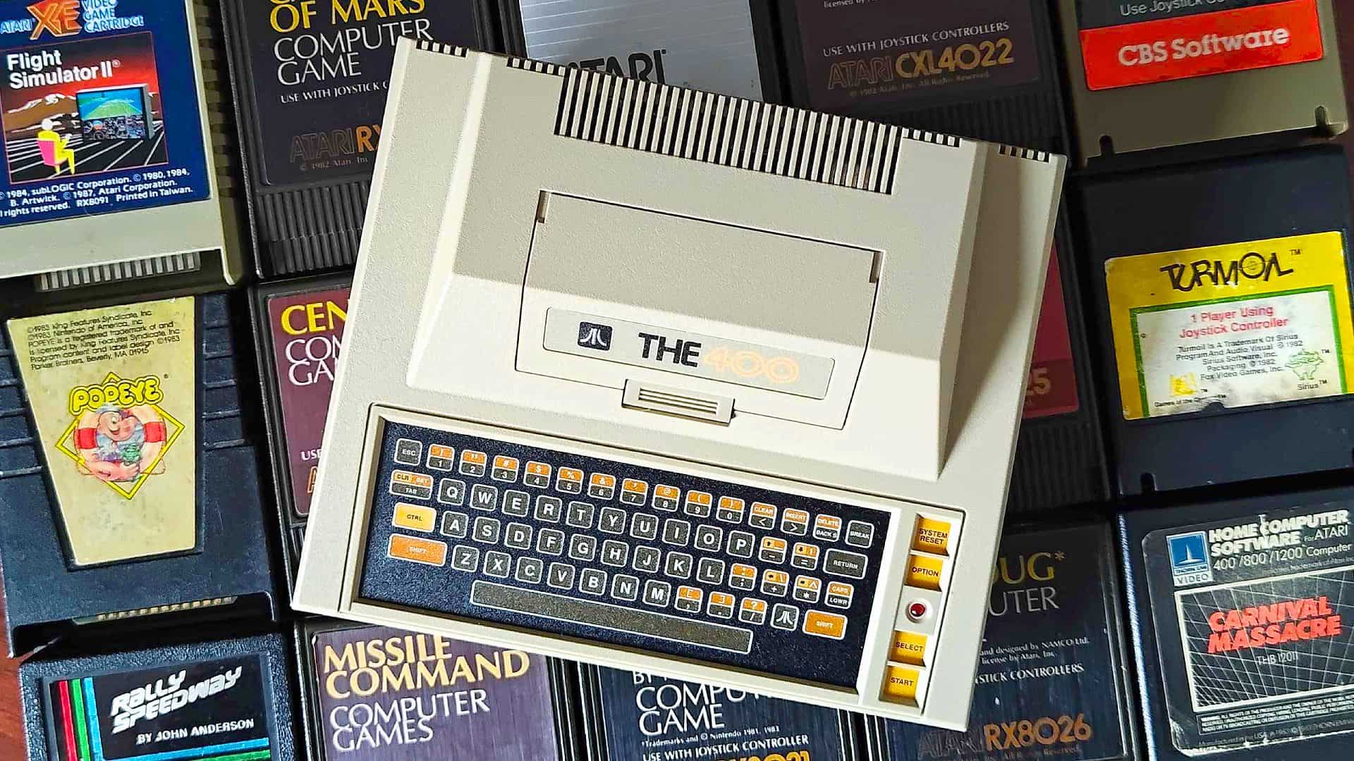Revisit Atari 8-Bit Nostalgia With the Atari 400 Mini Console