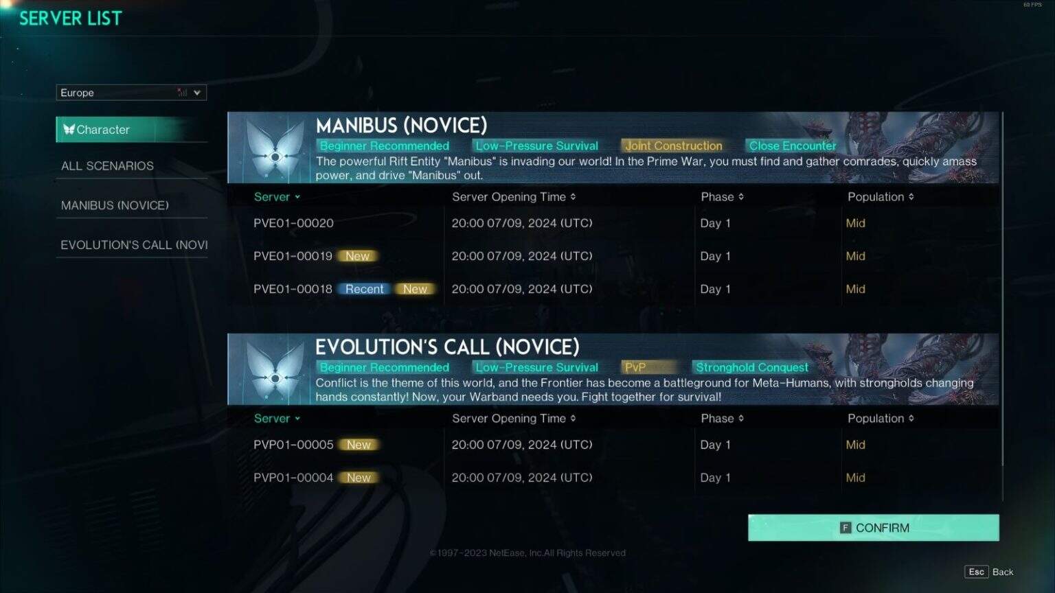 How to Change Servers in Once Human