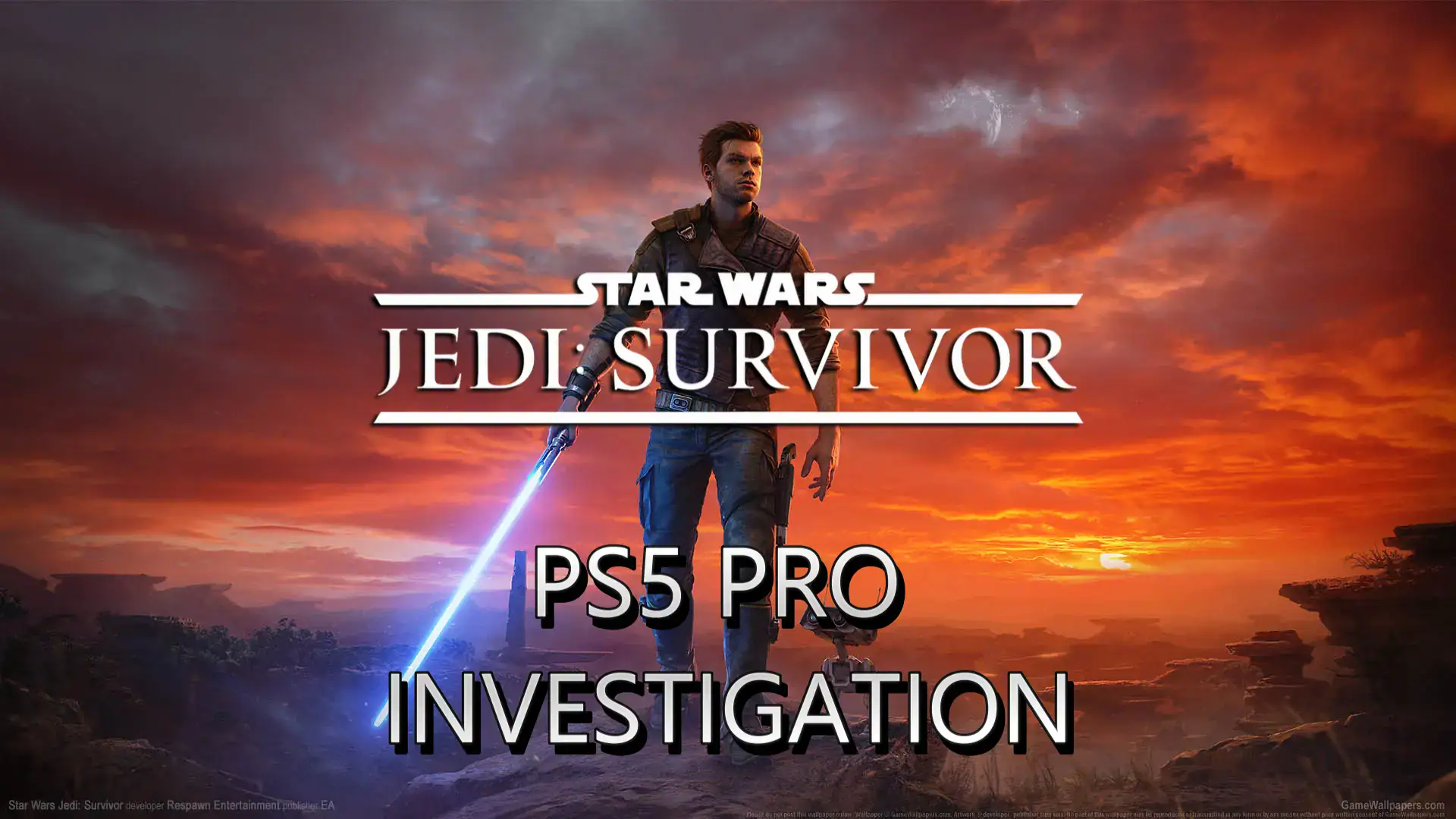 Star Wars Jedi Survivor Faces Image Quality Issues on PS5 Pro